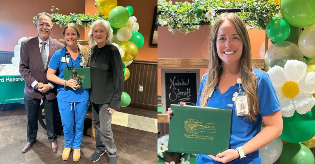 Natalie Stinnett, RN, Receives the DAISY Award® for Extraordinary ...